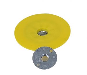 Rubber Backing Pad with Lock Nut for Angle Grinders, $21.95 - Ice ...